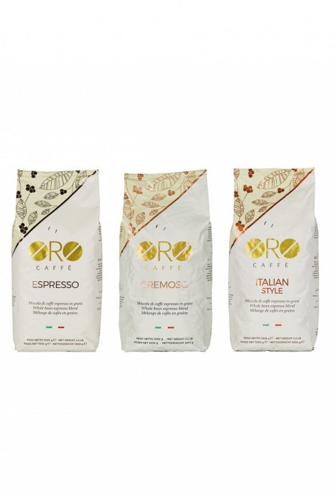 Pravá Italská káva | Zrnková a výběrová Italská káva | Oro Caffe